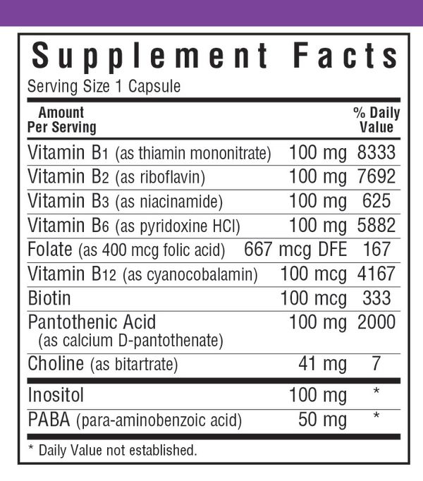 B-Complex 100 | 100 | Bluebonnet | Village Green Apothecary