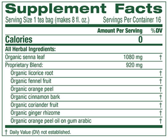 Organic Smooth MoveÂ® Tea | 16 | Traditional Medicinals | Village Green ...